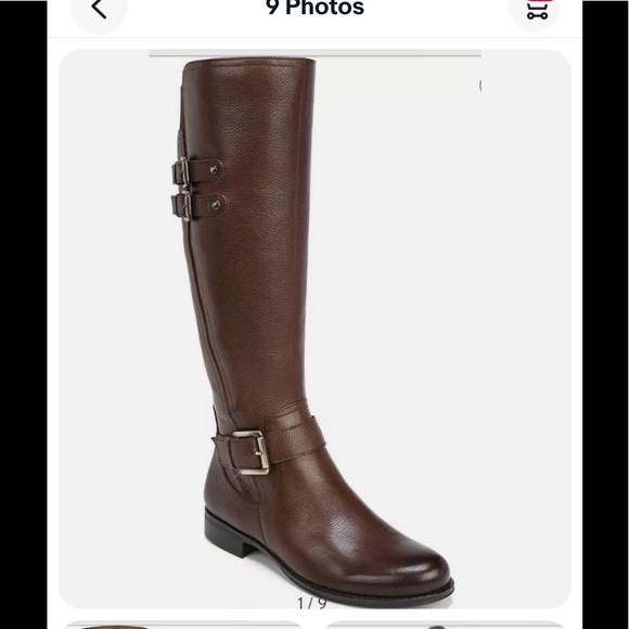 Naturalizer | Shoes | New Naturalizer Jessie Knee High Brown Riding ...